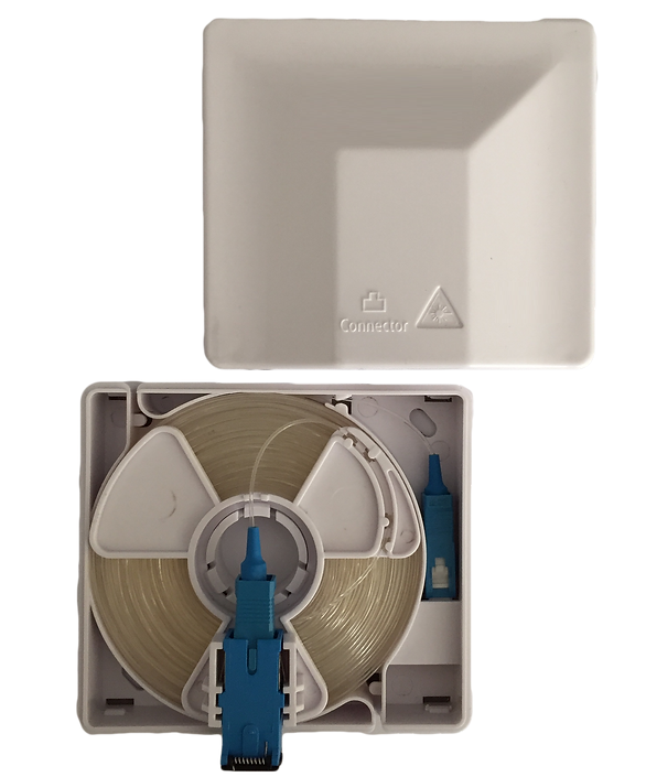 DA-FDB-1X-A Fiber Optic Face Plate