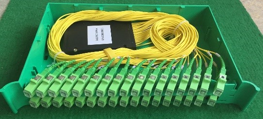576 Core Steel Single Door Outdoor Fiber Distribution Hub Fiber ...