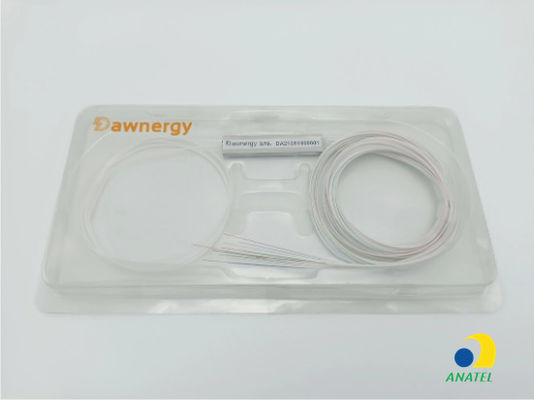 1xN 2xN Mini Type Fiber Optical PLC Splitter With Connectors