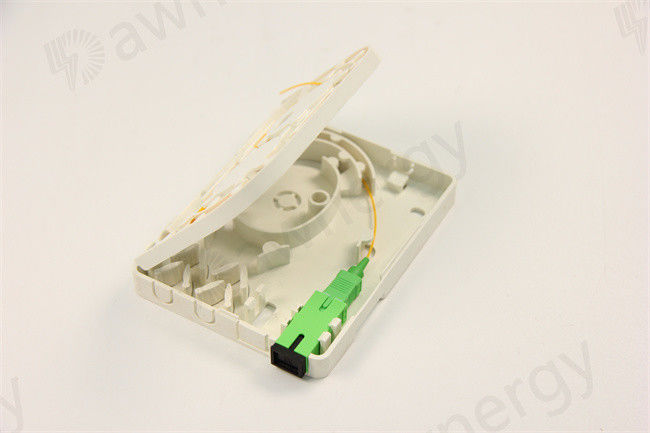 2 Core Fiber Optical Socket Waterproof With SC Adapter