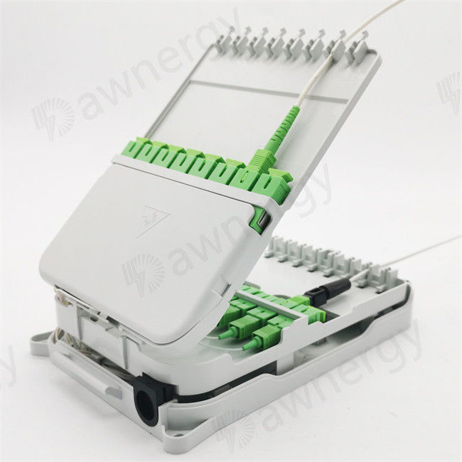 16 Core Fiber Optic Distribution Box With IP-55 Protection Level