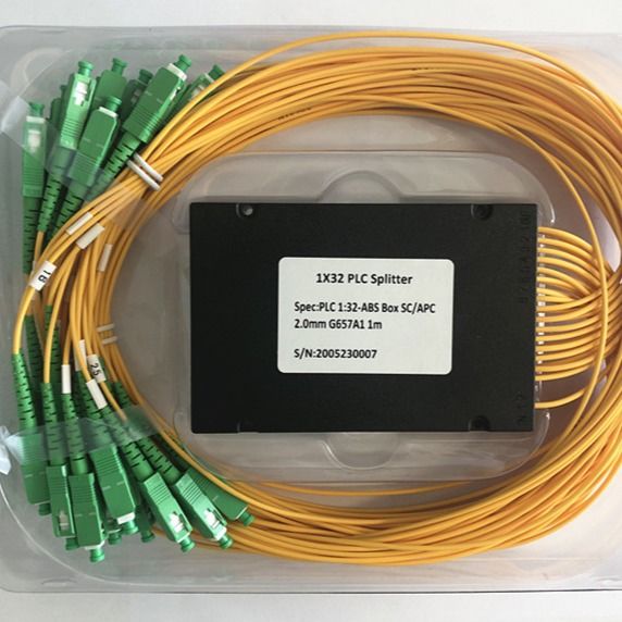 1x32 ABS Cassette Type SC APC Fiber Optical PLC Splitter