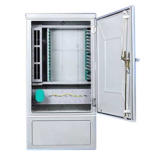 144 Core Steel Fiber Distribution Hub / Cabinet Module Type Splitter