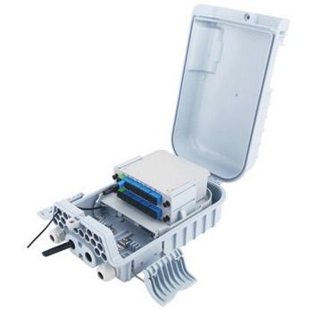 16 Core Fiber Optic Splitting&Splicing Distribution Box with 1/8*2 PLC