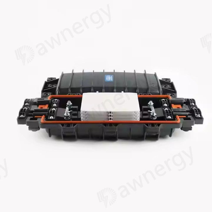 IP68 Fiber Optic Splice Closure - 144F Capacity, 6 Ports
