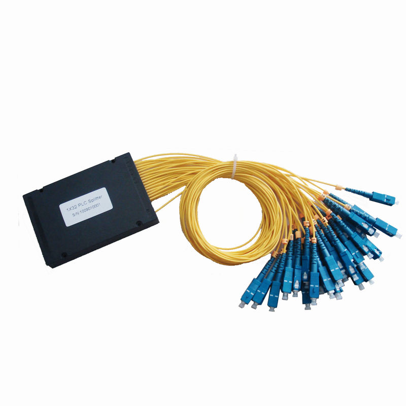 1X32 Cassette Type SC UPC Fiber Optical PLC Splitter