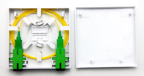 DA-FDB-2A-A-5 2 Ports Fiber Optic Socket 86 FACE PLATE