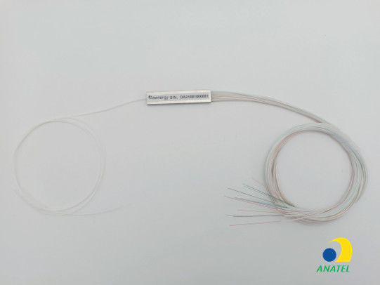 1xN 2xN Mini Type Fiber Optical PLC Splitter Without Connectors