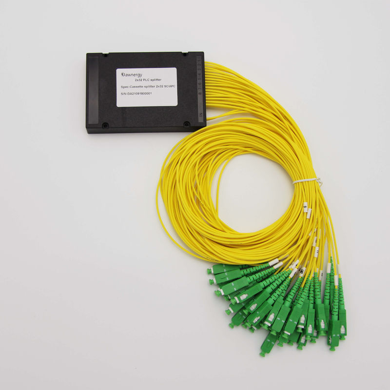 1xN 2xN Cassette Type Fiber Optical PLC Splitter