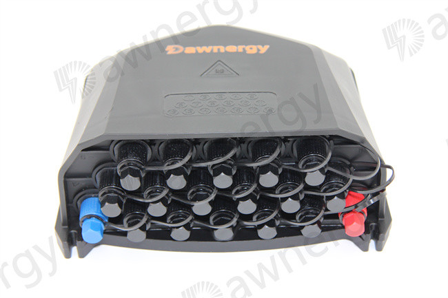 18 Core Pre-Terminated Fiber Optic Distribution Box With 1x17 Uneven ...