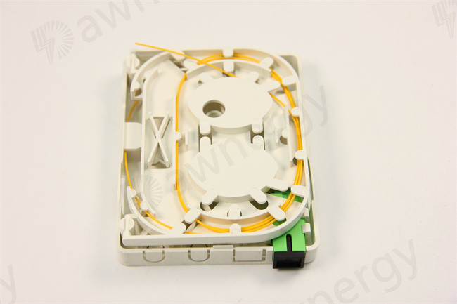 2 Core Fiber Optical Socket Waterproof With SC Adapter