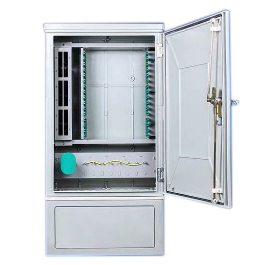 144 Core Steel Fiber Distribution Hub / Cabinet Module Type Splitter