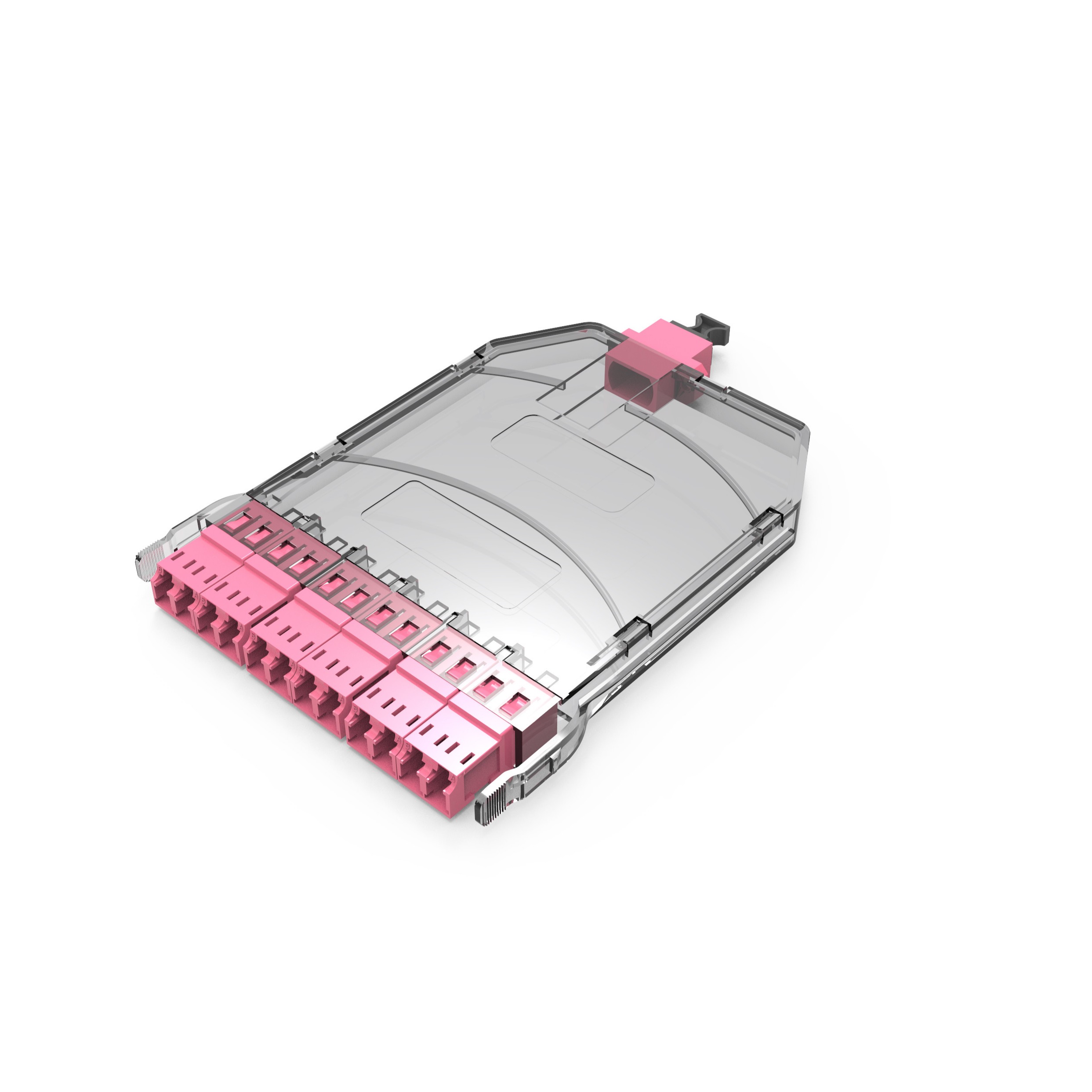 Mpo Patch Panel 1u 144c Lightweight Abs