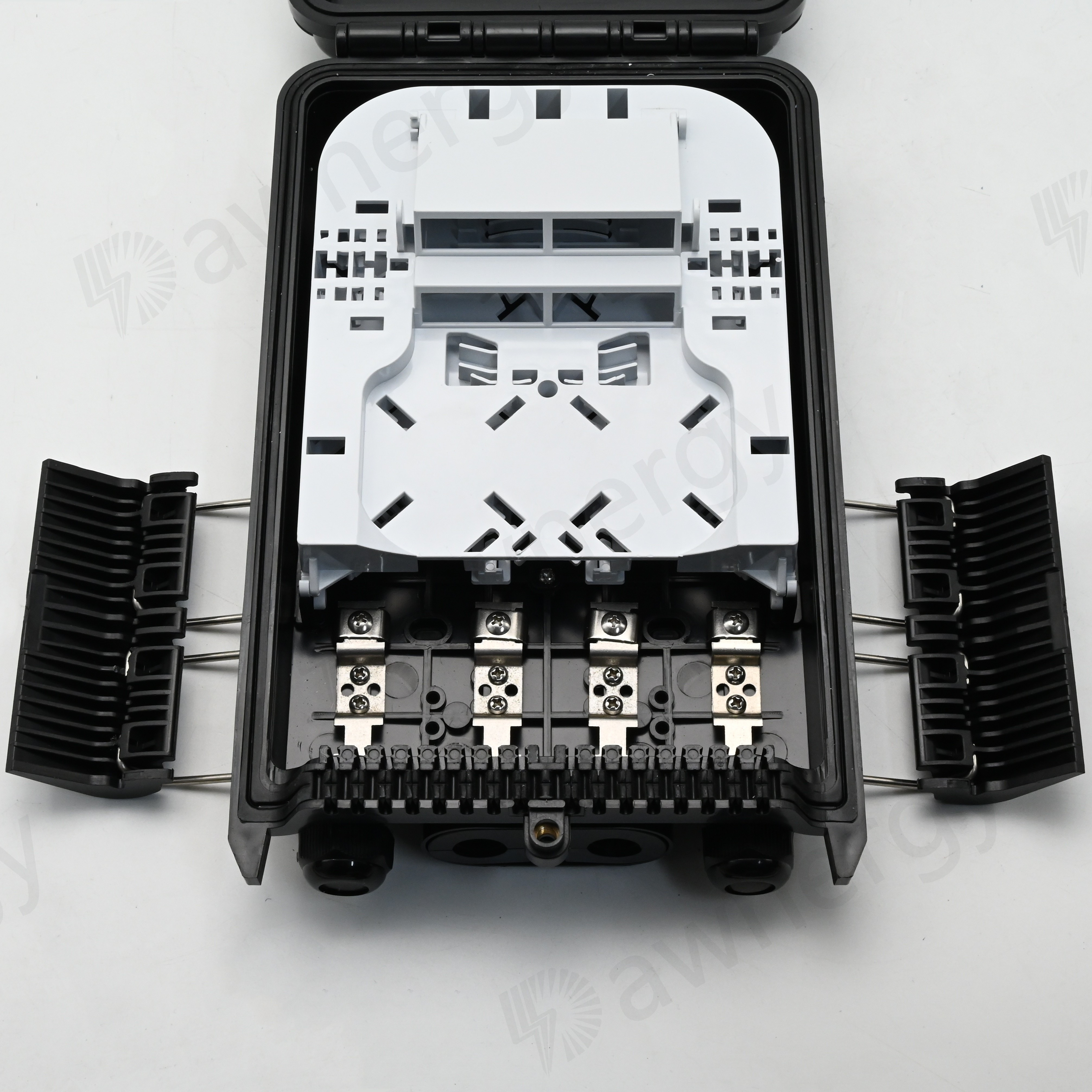 12 Fiber SM/MM Fiber Optic Termination Boxes For Improved Network ...