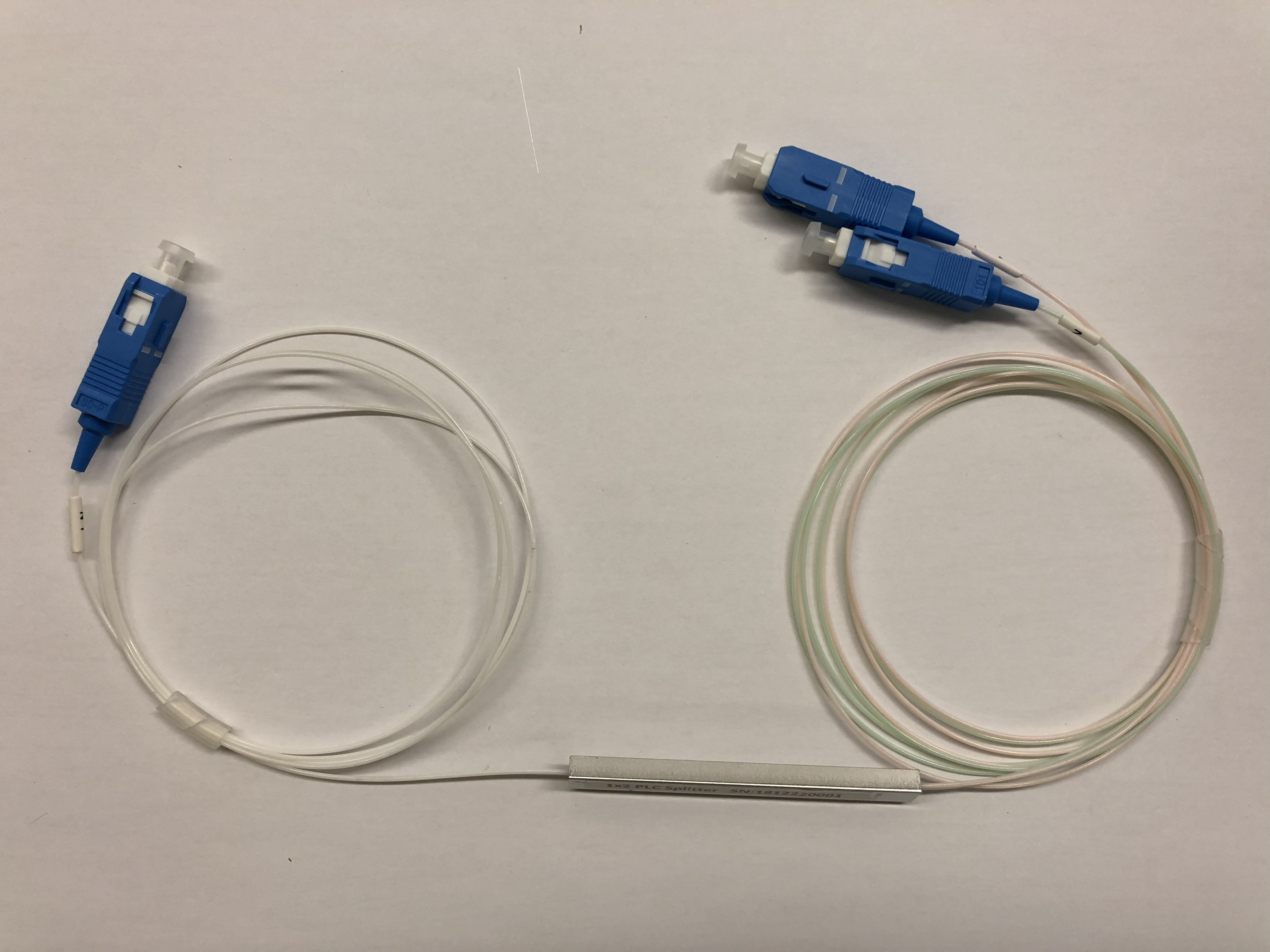 1x2 Mini Type SCUPC Fiber PLC Splitter