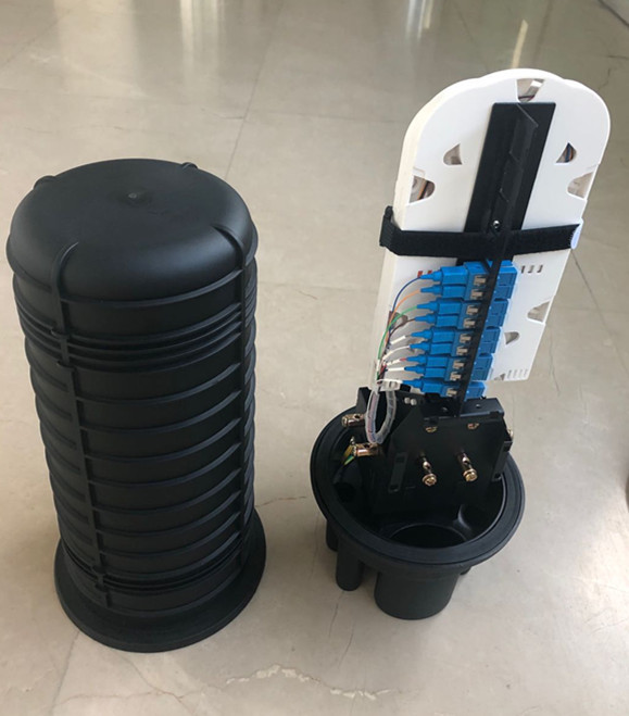 144 core Dome Type Fiber Optic Splice Closure