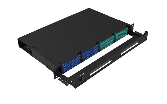 1U 144 Core High Density Fixed Patch Panel For Data Center