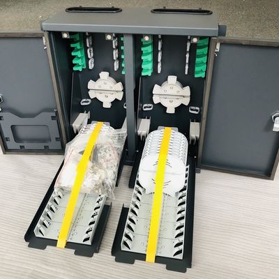 160 Core Indoor Metal Fiber Optic Distribution Box for ...