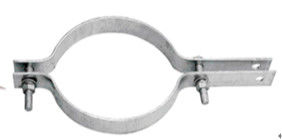 Fiber Optic Cable Fittings Single Suspension Type Pole Clamp