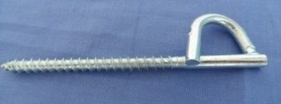 Galvanizing Steel Fiber Optic Cable Fittings Bracket Hook / Spiral Hook ...