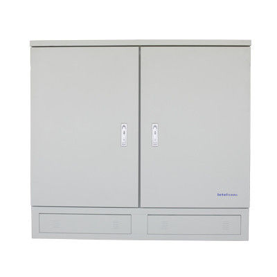 576 Core Steel Double Door Outdoor Fiber Distribution Cabinet