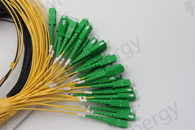 Single Mode Hybrid Fiber Optical PLC Splitter With MPO Connector ...